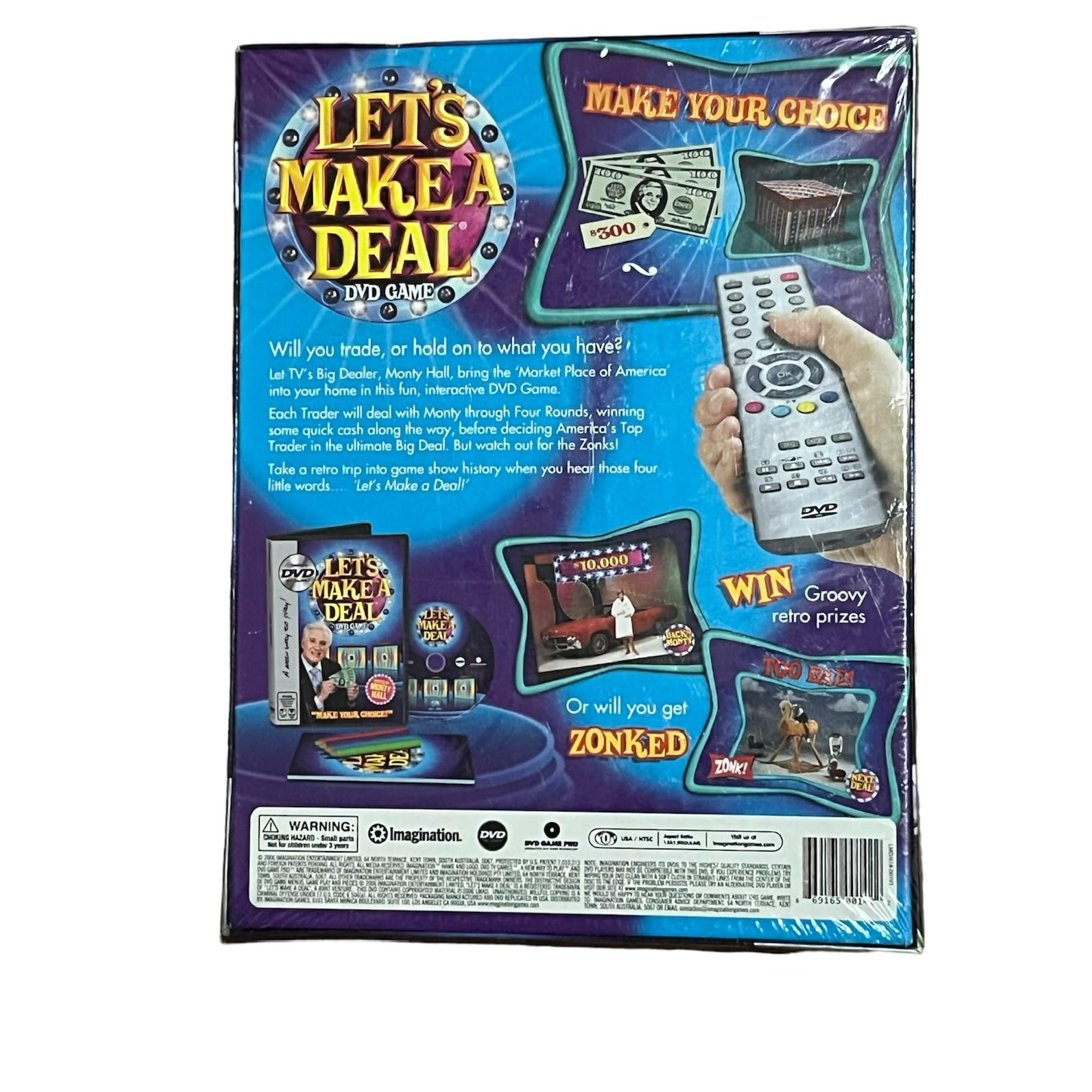 Imagination Entertainment Let's Make a Deal DVD Game