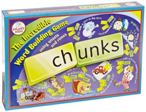 didax chunks the incredible word building game , blueberry - 195-15, 10 ounces