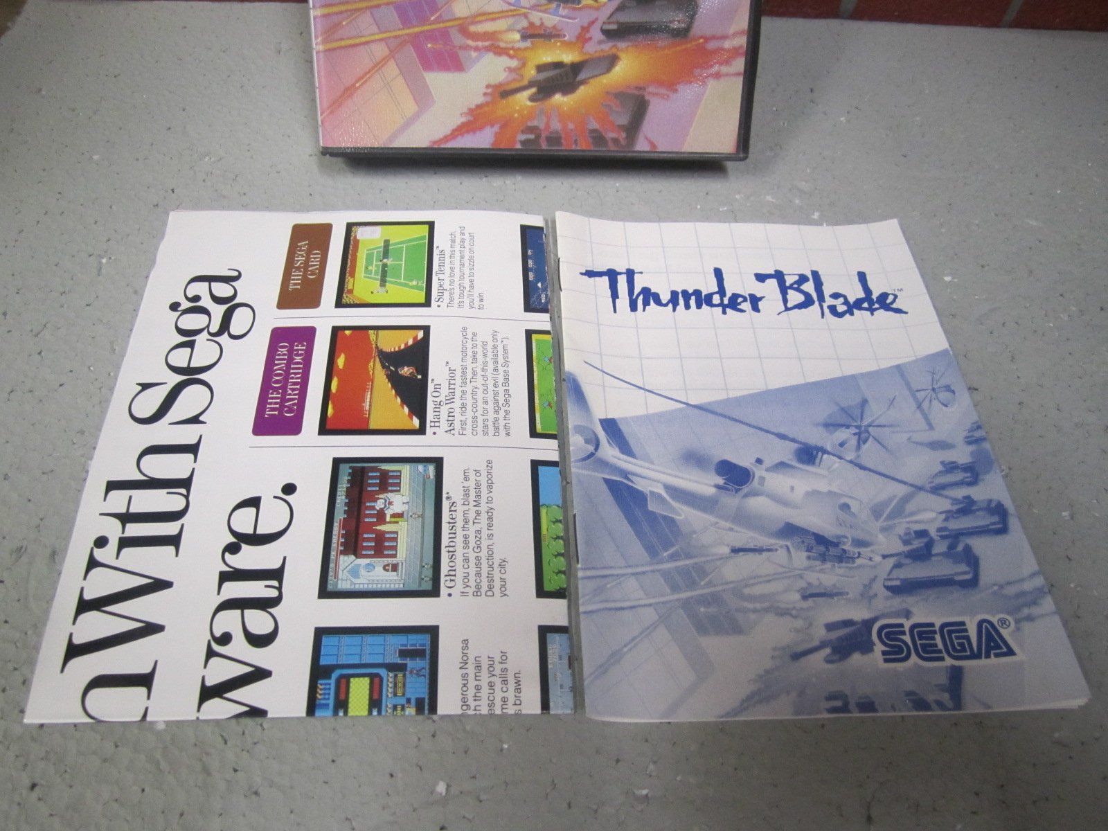 Thunder Blade - Sega Master System