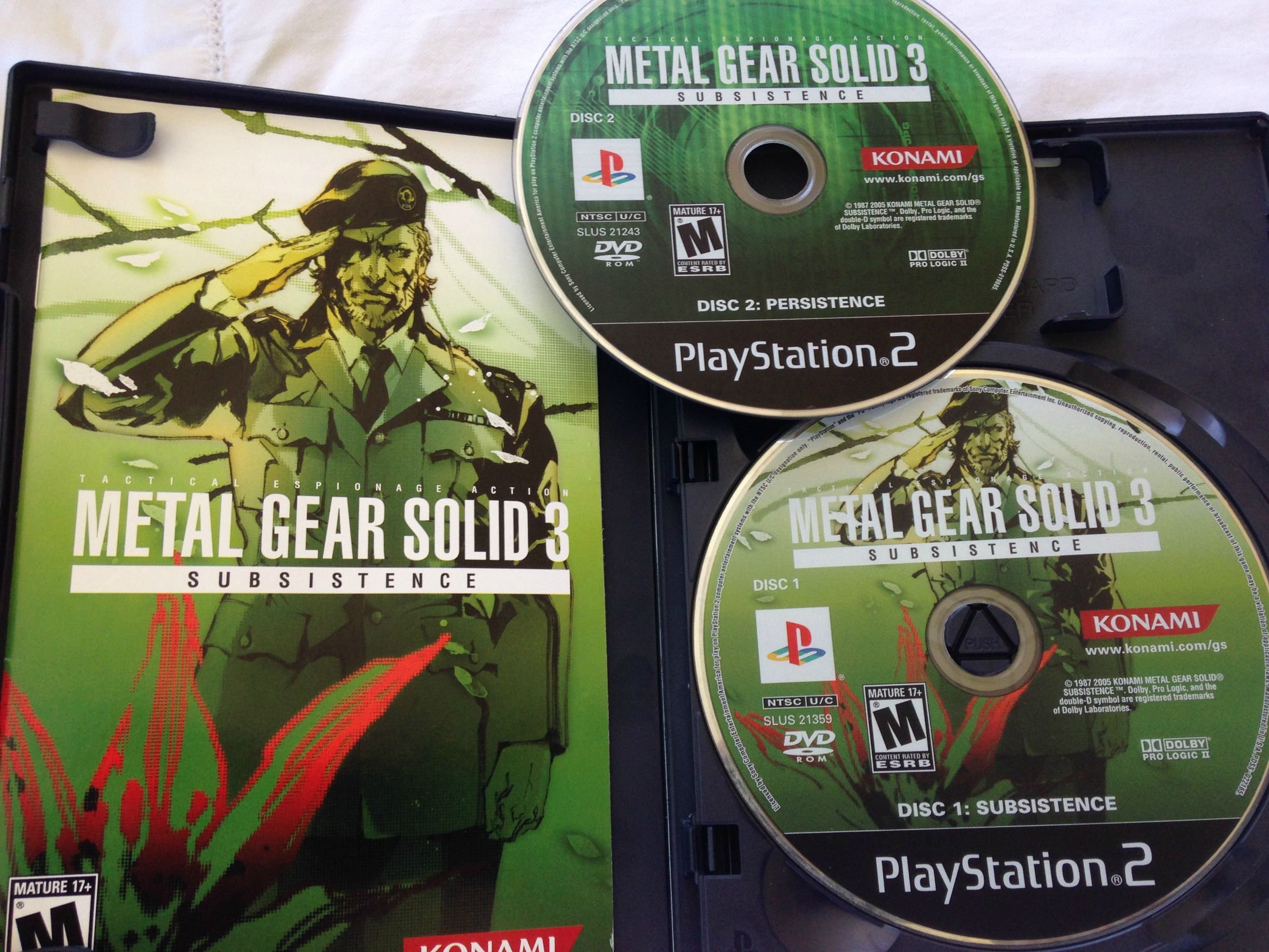 Metal Gear Solid 3 Subsistence