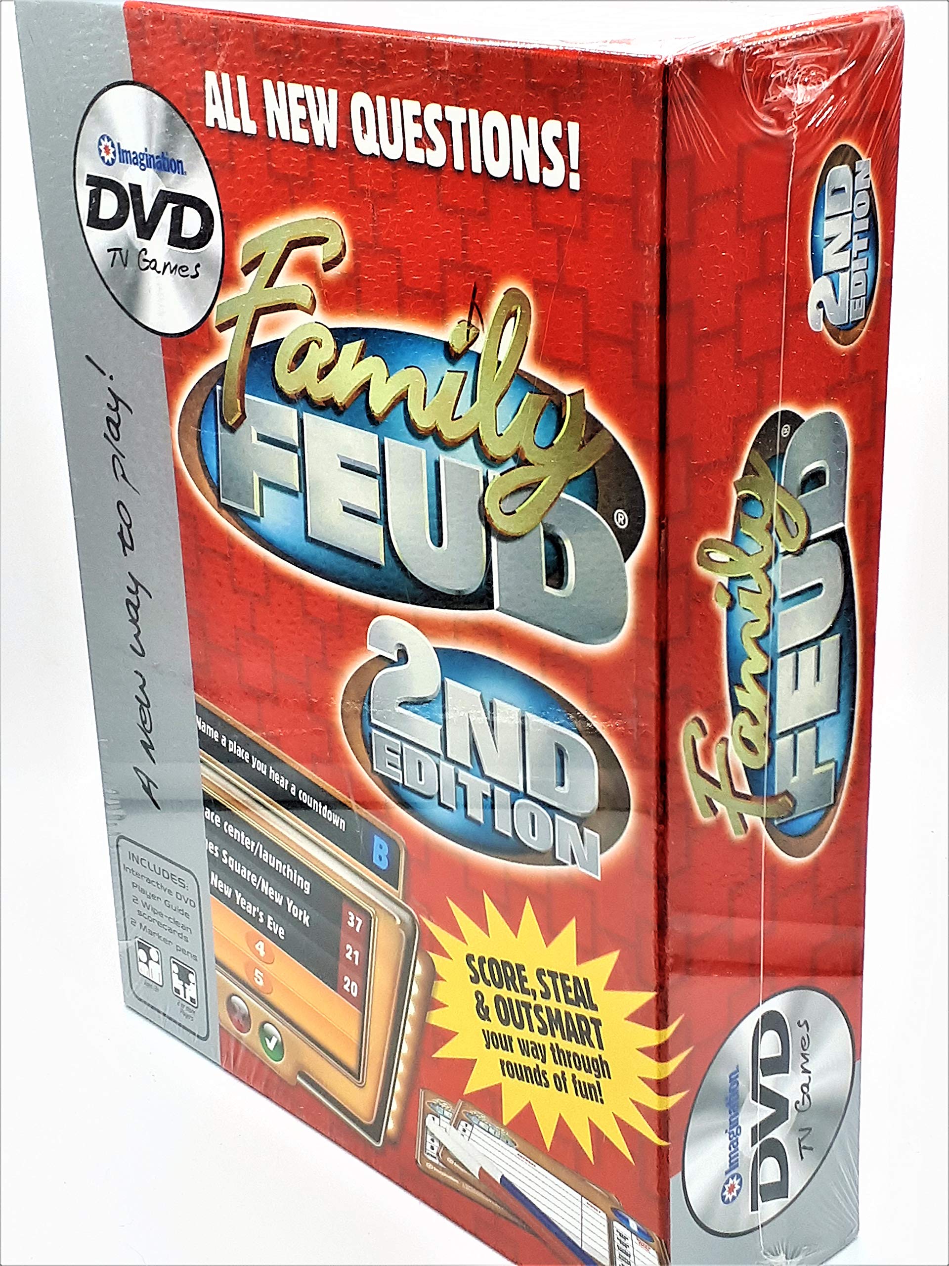 Imagination Entertainment Family Feud 2 Edition DVD Game