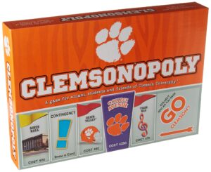 late for the sky clemson university - clemsonopoly brown