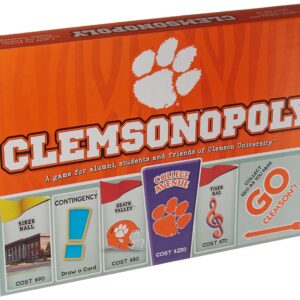 Late for the Sky Clemson University - Clemsonopoly Brown