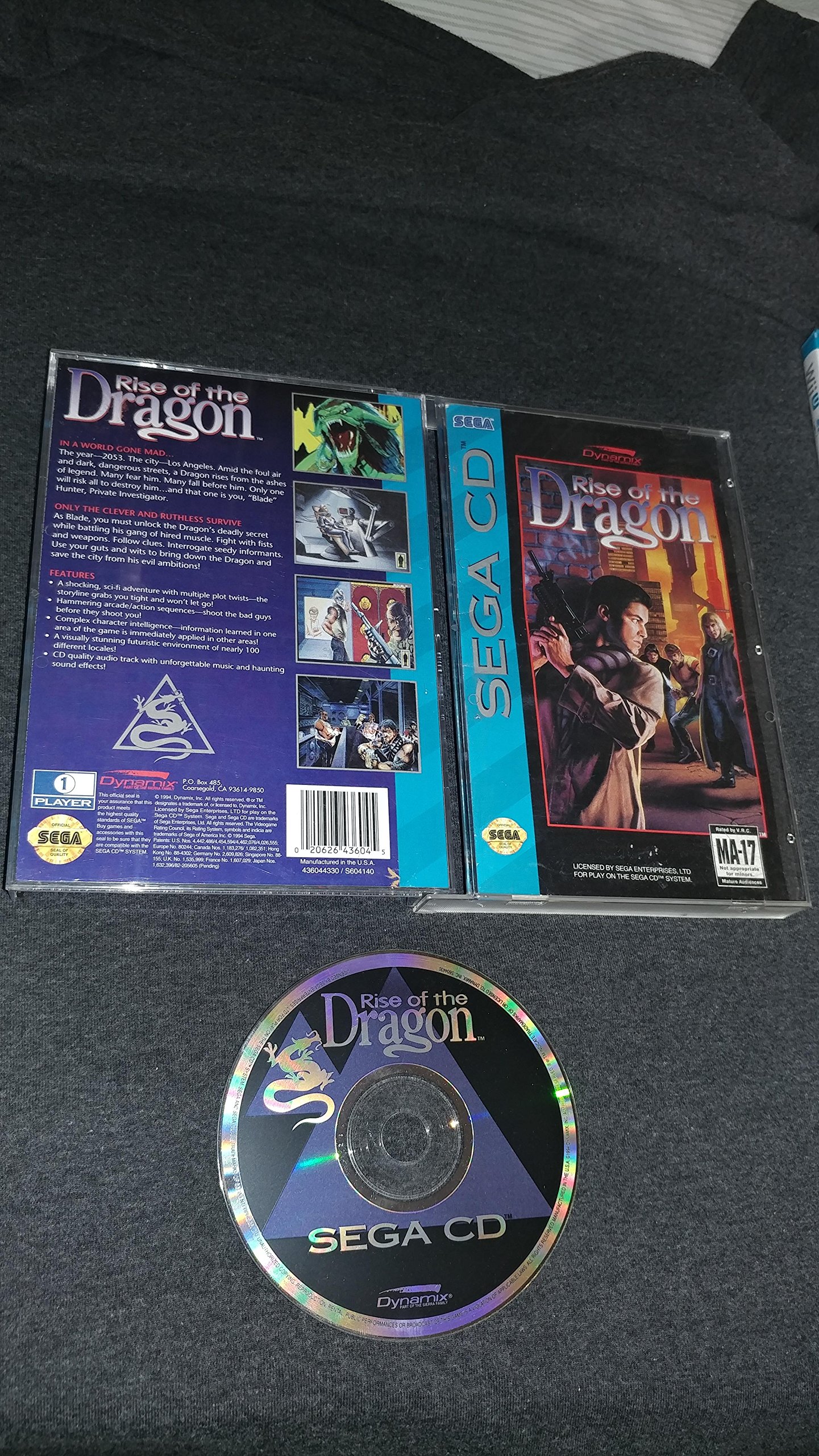 Rise of the Dragon (Sega CD, 1992)