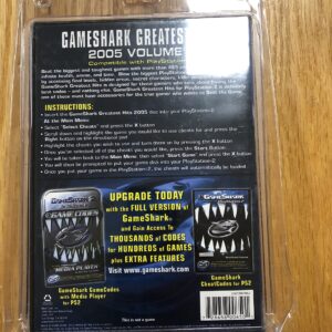 GameShark PS2 Greatest Hits: 465 Codes for 10 PS2 Games (2005, Volume 1)