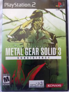 metal gear solid 3 subsistence