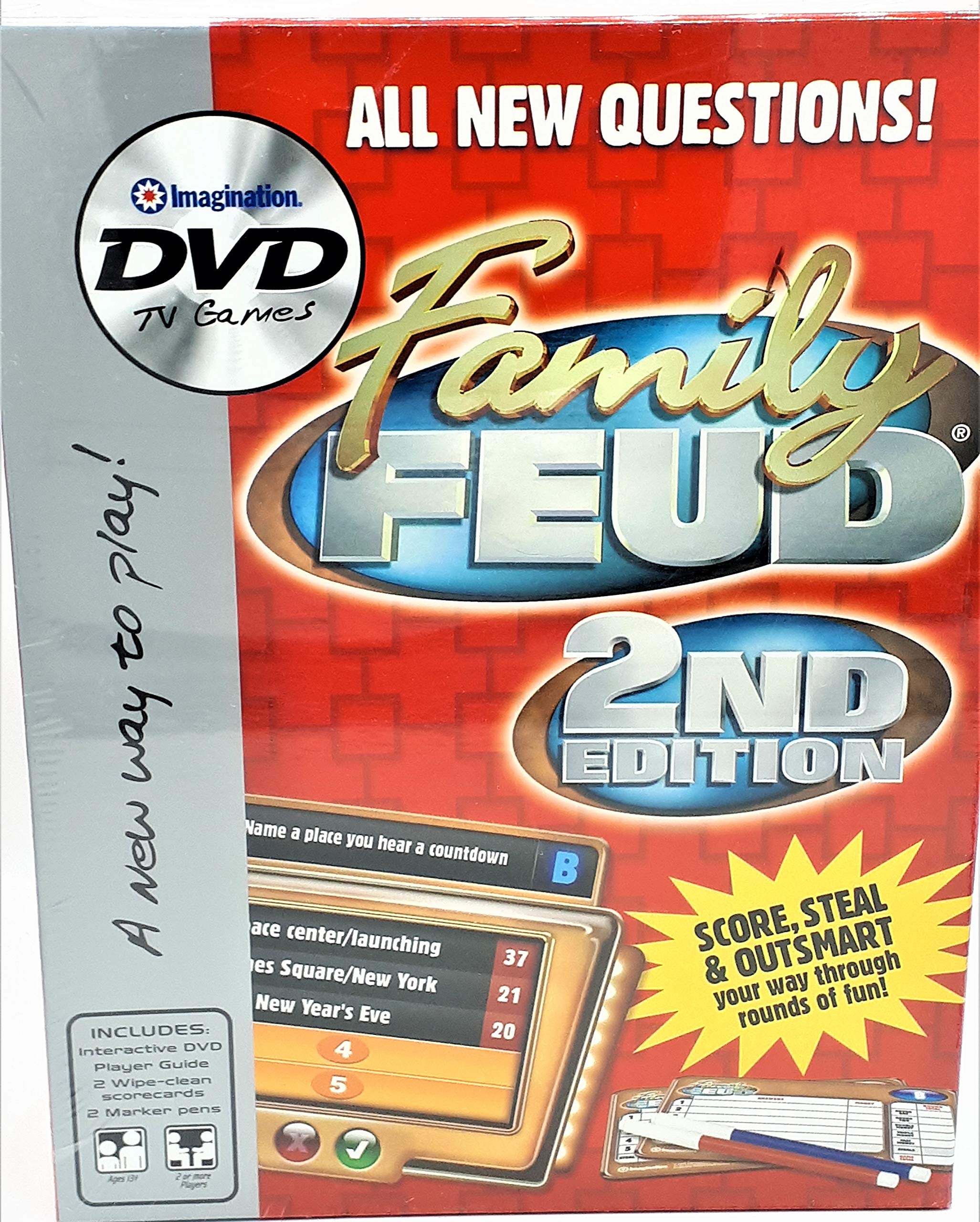 Imagination Entertainment Family Feud 2 Edition DVD Game