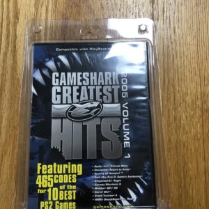 GameShark PS2 Greatest Hits: 465 Codes for 10 PS2 Games (2005, Volume 1)