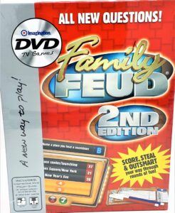 imagination entertainment family feud 2 edition dvd game