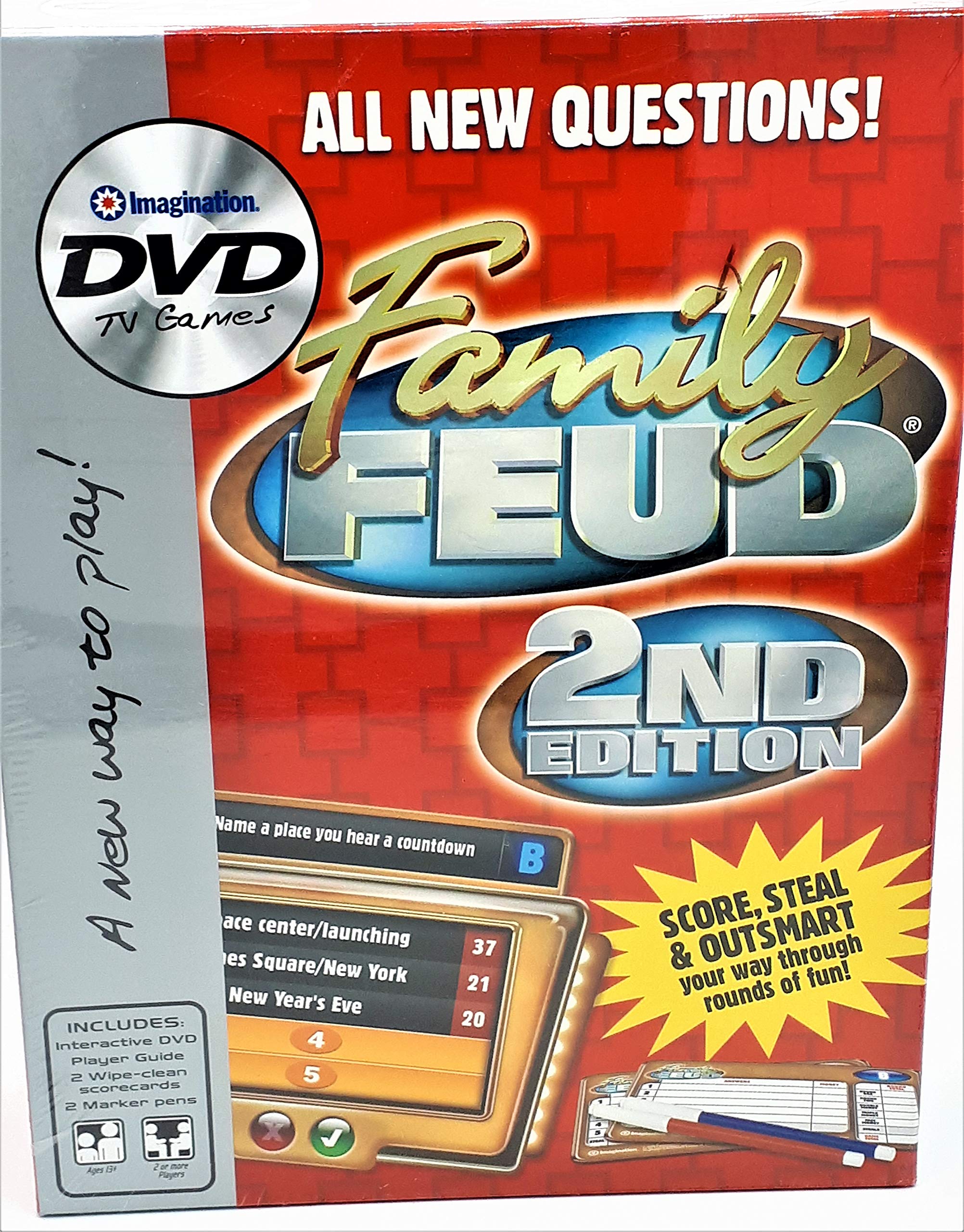 Imagination Entertainment Family Feud 2 Edition DVD Game