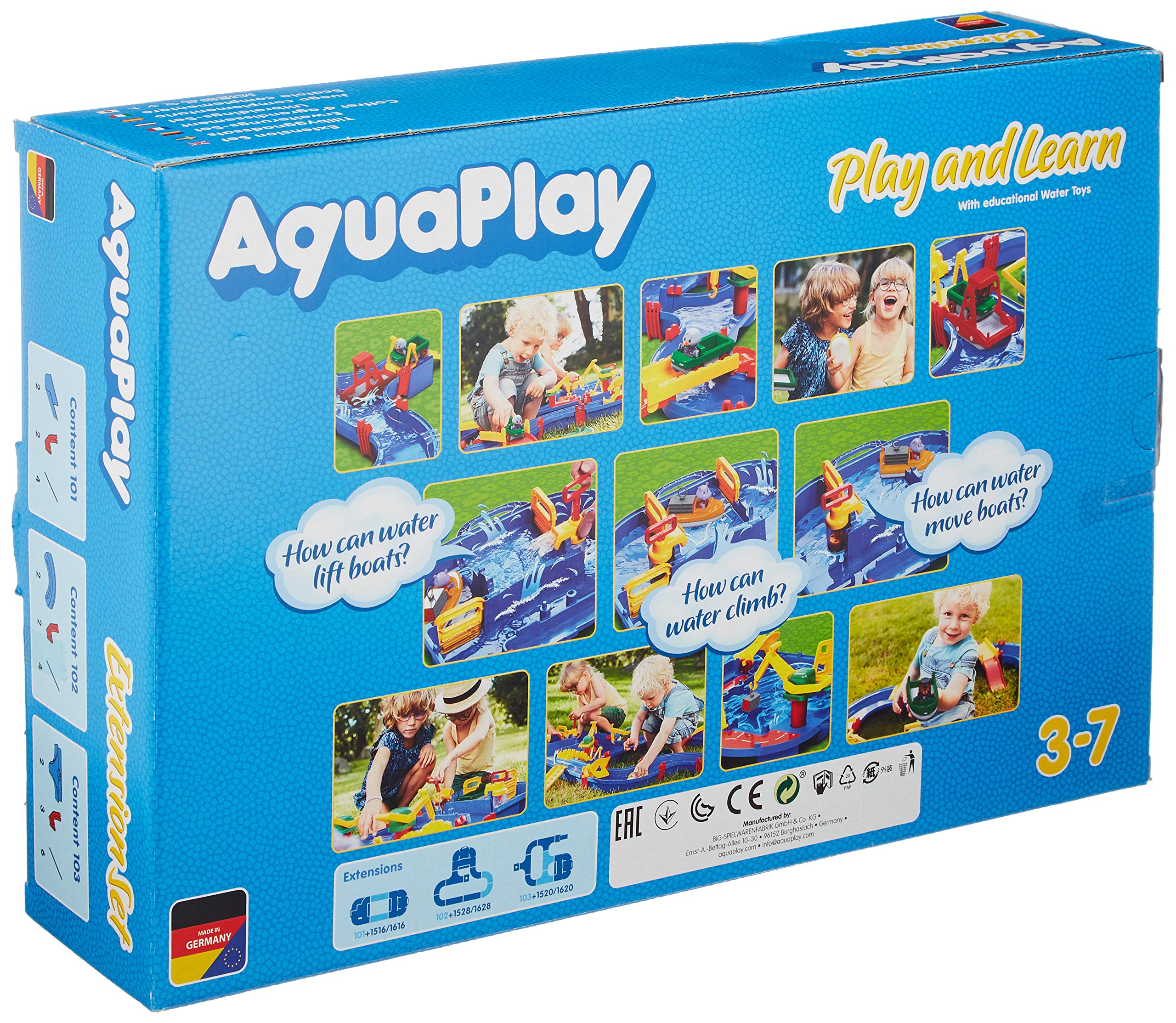 Aquaplay Straights Set of 2