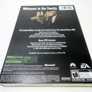 The Godfather the game - Xbox (Collector's)