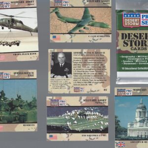 Pro Set Desert Storm Trading Cards Box