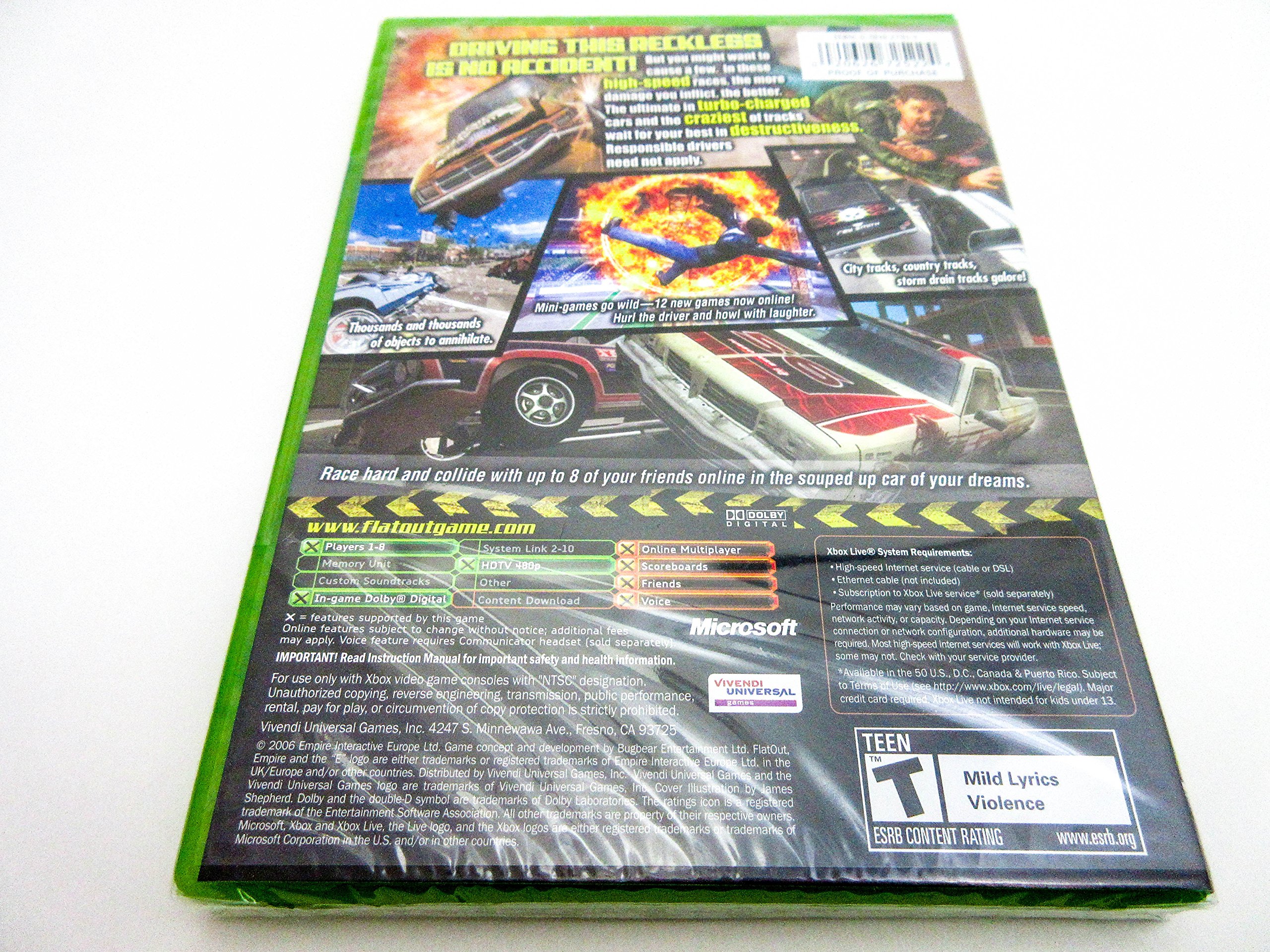 Flat Out 2 - Xbox (Limited)