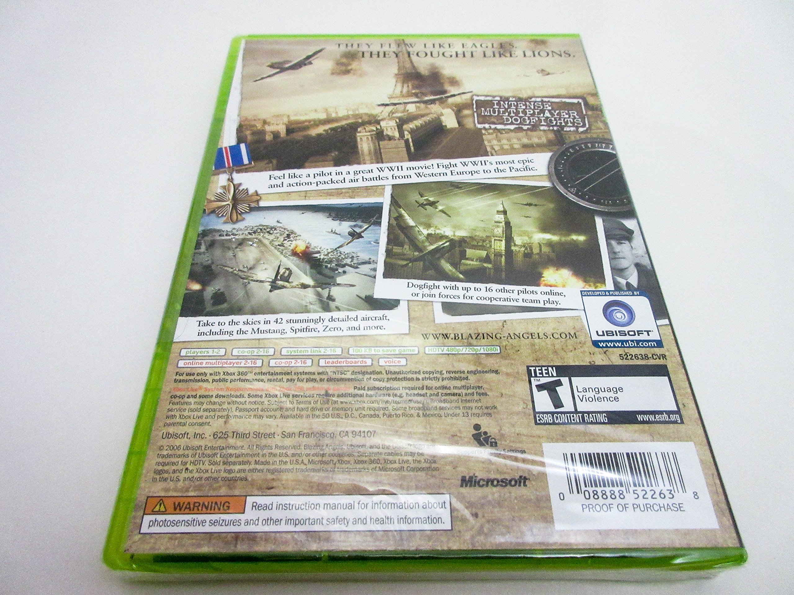 Blazing Angels Squadrons of WWII - Xbox 360