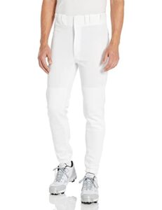 mizuno men's premier player's pant (white, medium)