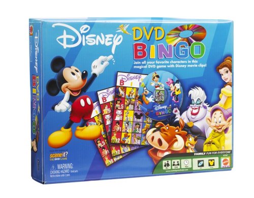 Mattel Disney DVD Bingo