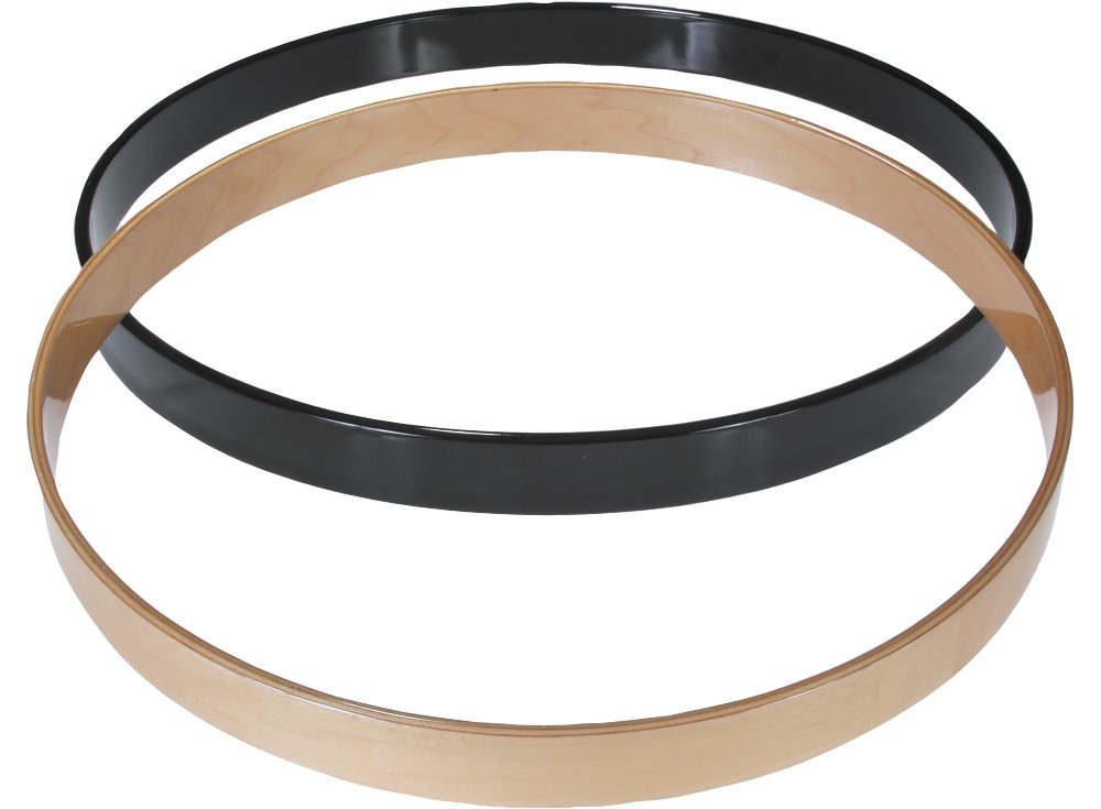 Gibraltar SC-18BK 18 Inch Maple Bass Drum Hoop Black