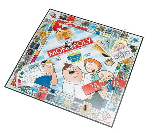 Usaopoly Family Guy Collector's Edition Monopoly