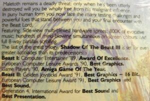 shadow of the beast iii - commodore amiga