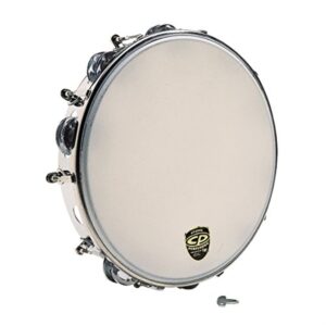 cp392 10" tunable tambourine, metal