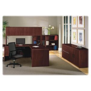 The HON Company 10700 Return, Laminate,Mahogany,Medium Oak