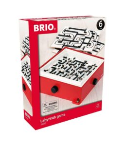 brio world 34020 labyrinth game + extra boards | skill-enhancing puzzle | engaging activity for kids & teens | promotes cognitive abilities