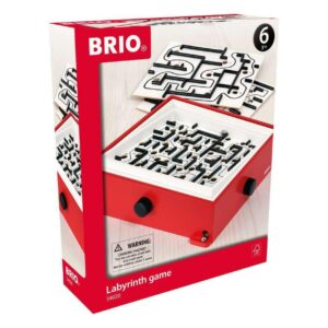 BRIO World 34020 Labyrinth Game + Extra Boards | Skill-Enhancing Puzzle | Engaging Activity for Kids & Teens | Promotes Cognitive Abilities