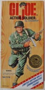 12" gi joe action soldier action figure wwii 50th anniversary numbered commemorative edition (hasbro 1995)