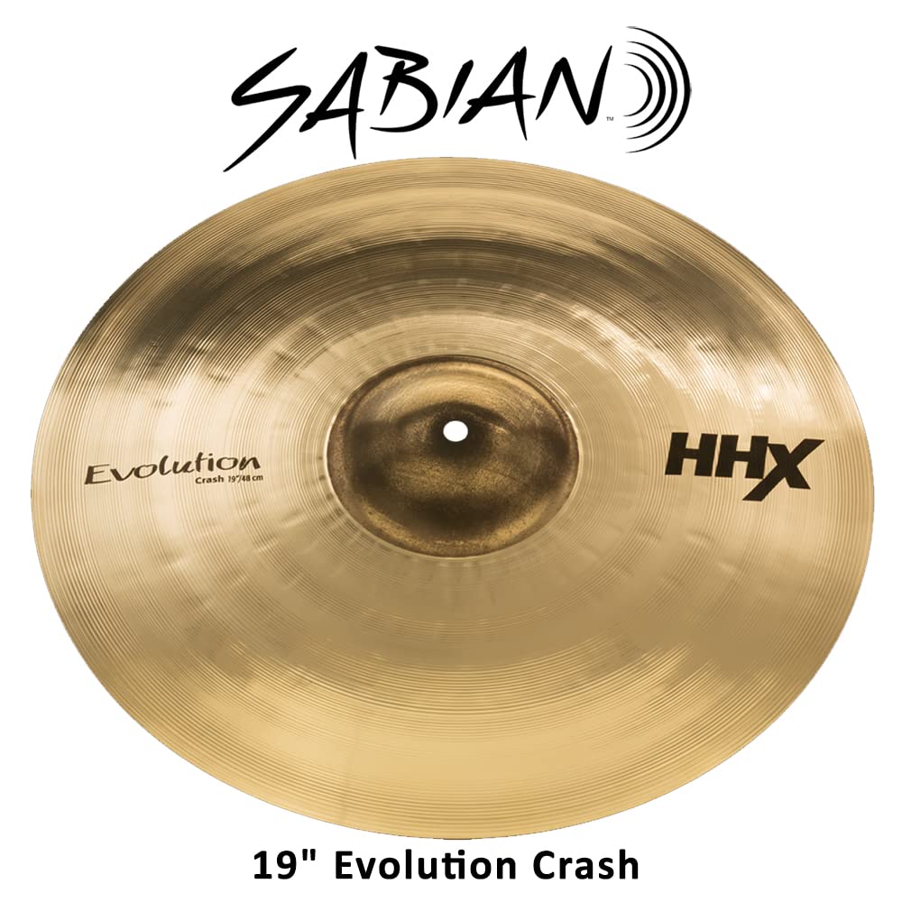 SABIAN 19" HHX Evolution Crash, Brilliant Finish