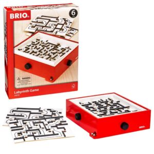 BRIO World 34020 Labyrinth Game + Extra Boards | Skill-Enhancing Puzzle | Engaging Activity for Kids & Teens | Promotes Cognitive Abilities