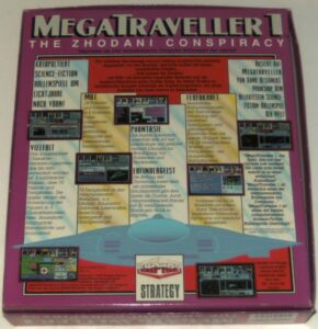 megatraveller: the zhodani conspiracy - commodore amiga