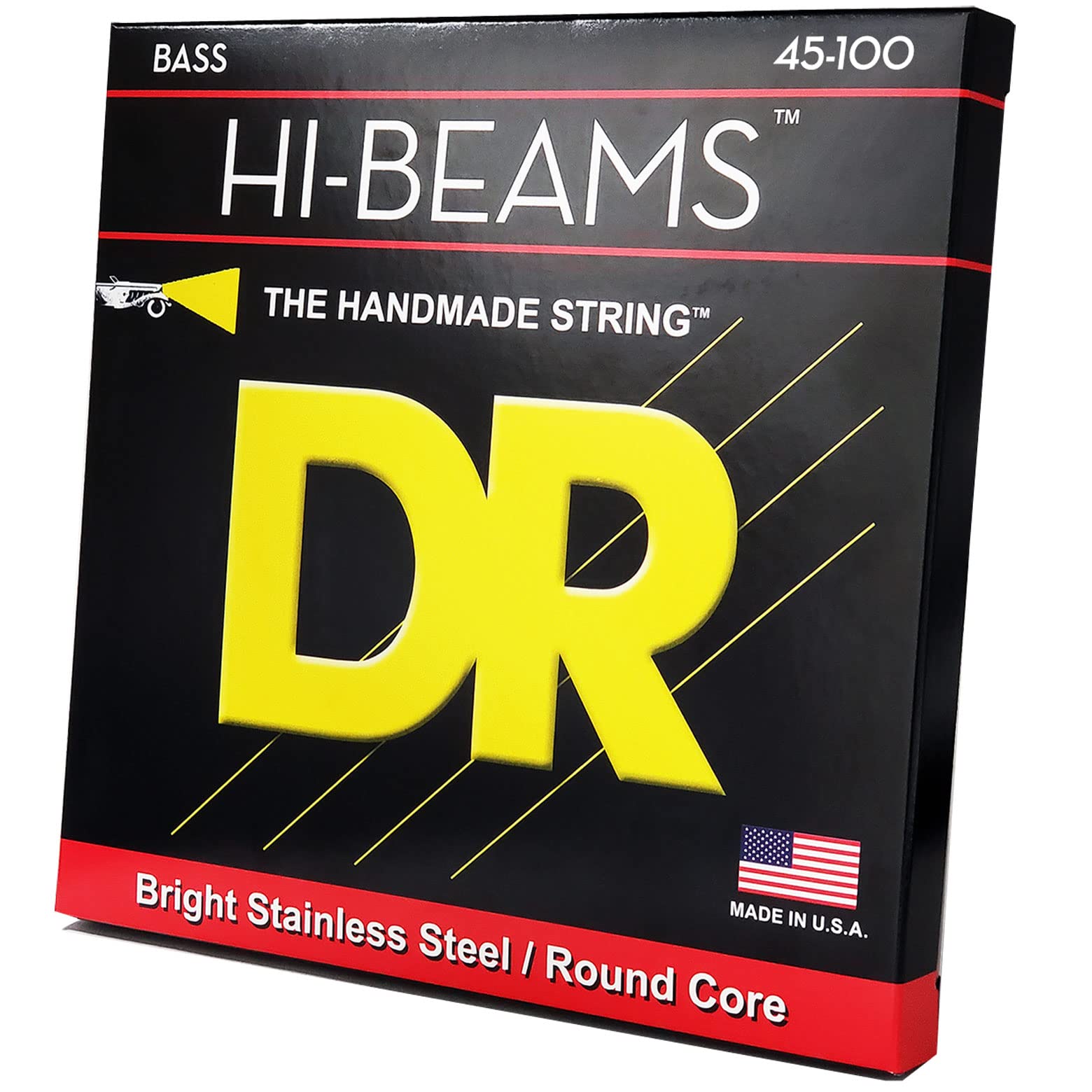 DR Strings Hi-Beam - Stainless Steel Round Core 45-100