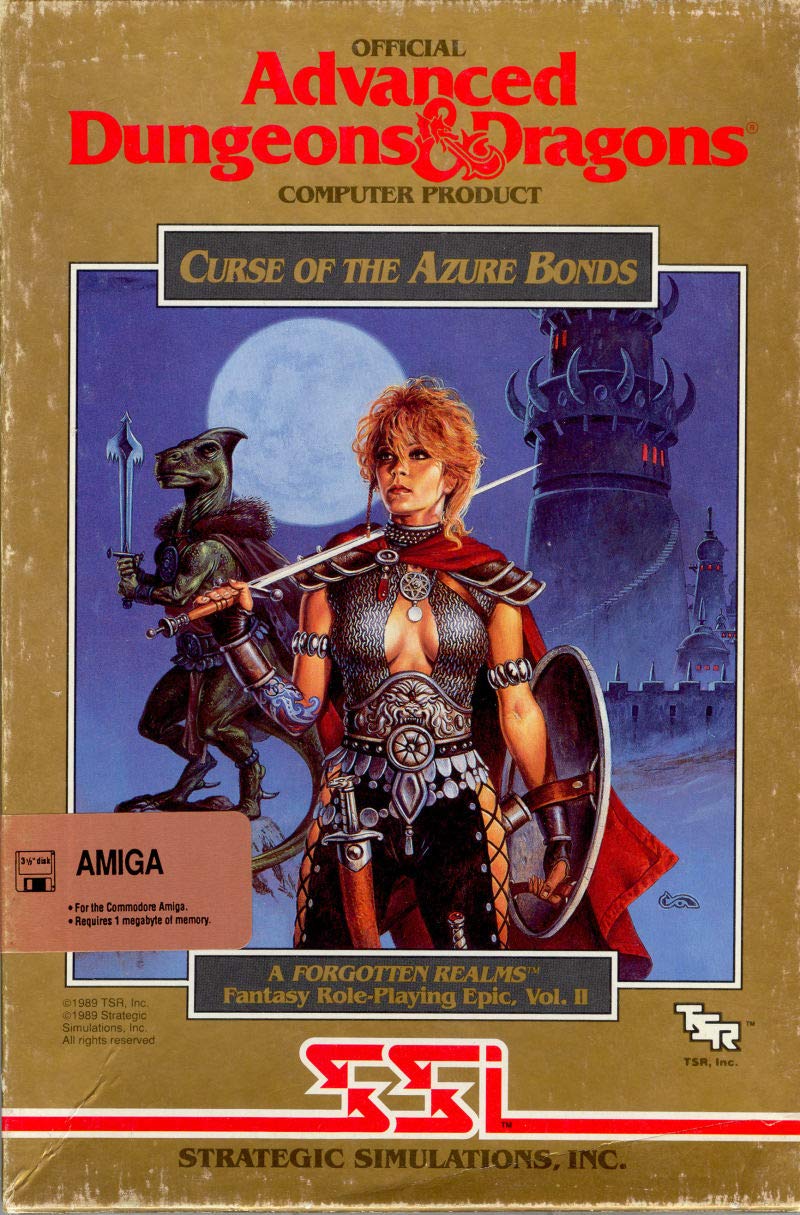 Curse of the Azure Bonds - Commodore Amiga