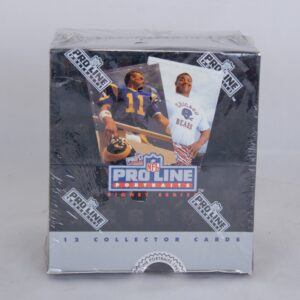 1991 Pro Line Potraits Signet Series NFL Football Cards Unopened Box