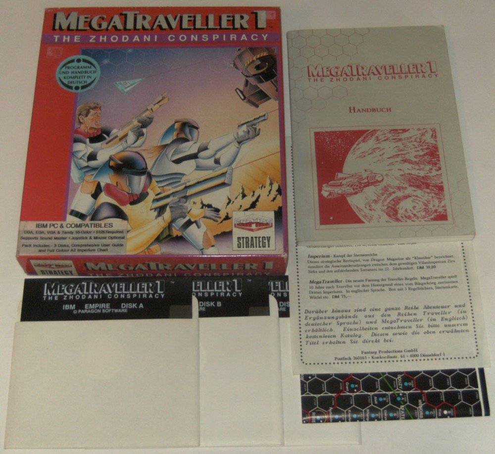 MegaTraveller: The Zhodani Conspiracy - Commodore Amiga