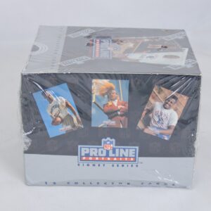 1991 Pro Line Potraits Signet Series NFL Football Cards Unopened Box