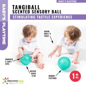 Discovery Toys TANGIBALL Squishy, Squeezy Scented Sensory Ball | Kid-Powered Learning | STEM Toy Early Childhood Development 12 Months and Up