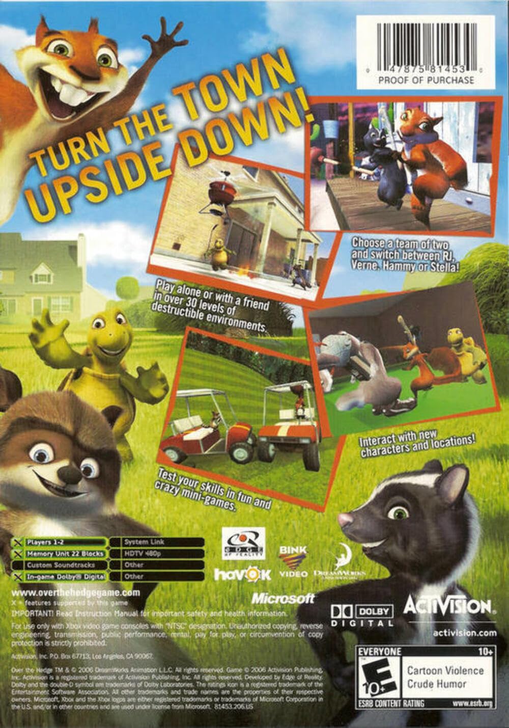 Over the Hedge - Xbox