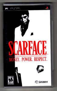 scarface money power respect - sony psp