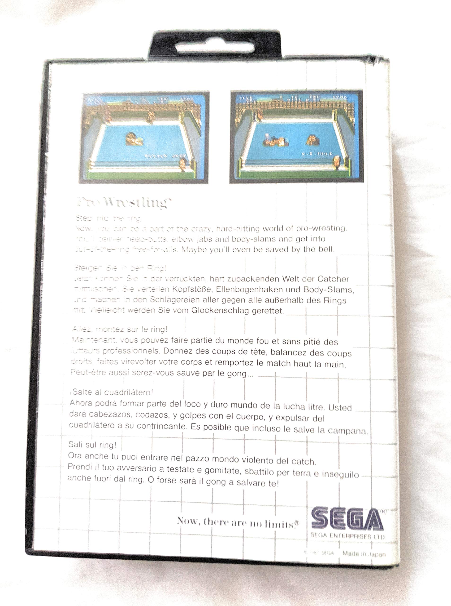 Pro Wrestling - Sega Master System