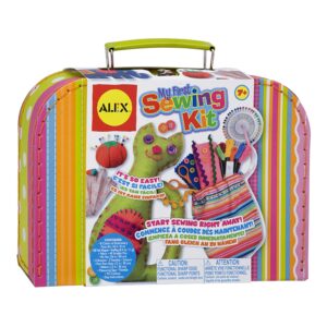 my first sewing kit by alex crafts, perfect for beginners, arts and crafts colorful and fun sewing projects to learn the basic skills of sewing (ages 7+)