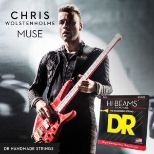 DR Strings Hi-Beam - Stainless Steel Round Core 45-100