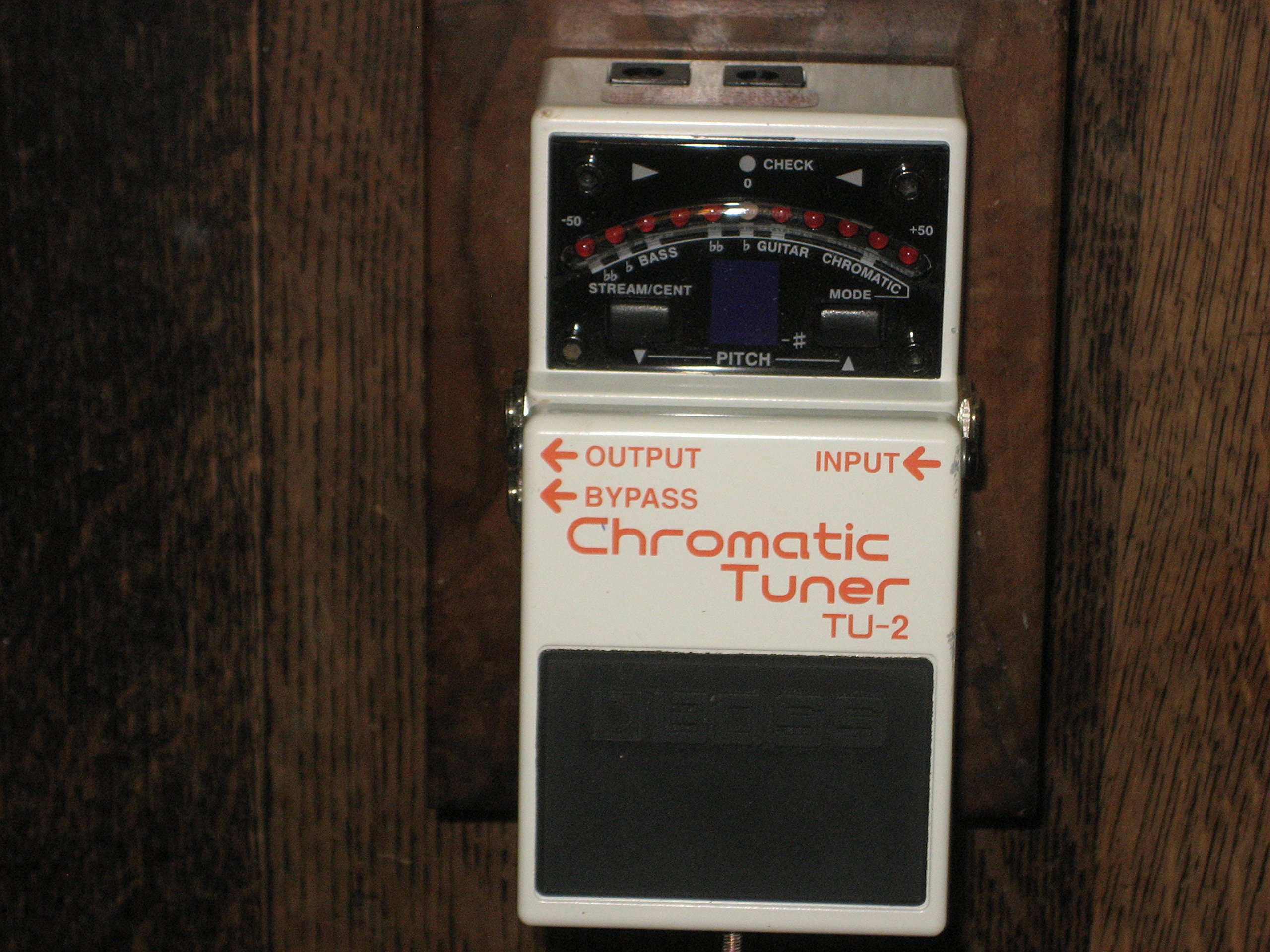 BOSS TU-2 Chromatic Tuner Pedal