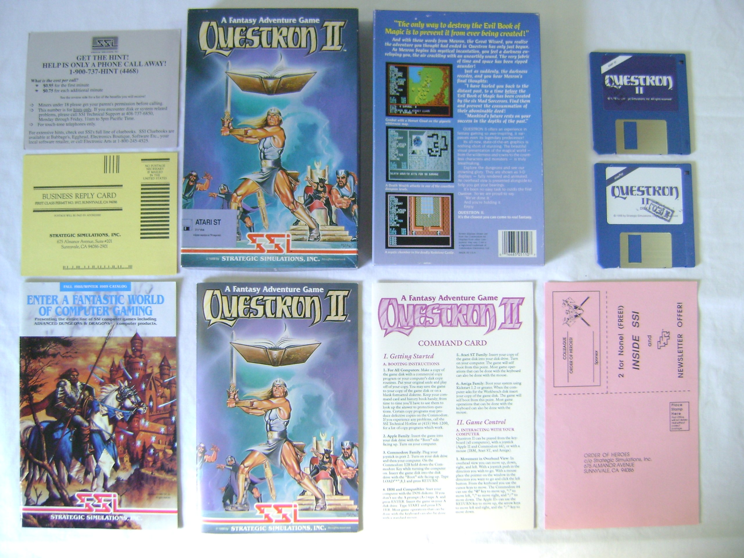 Questron II - Commodore Amiga