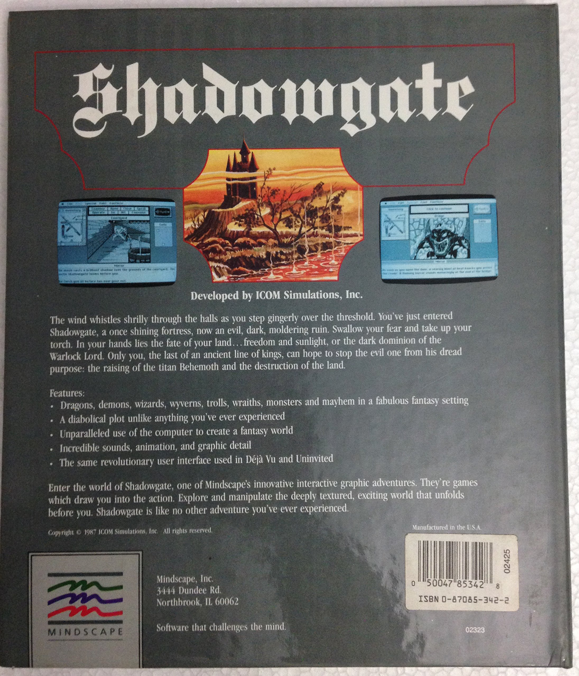 Shadowgate - Commodore Amiga