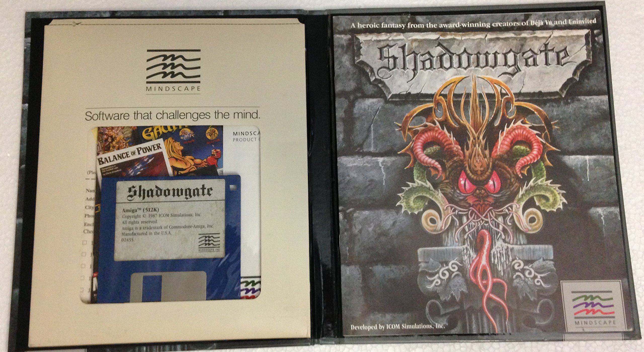 Shadowgate - Commodore Amiga