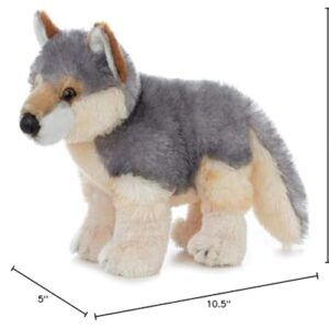 Aurora® Adorable Flopsie™ Wily™ Stuffed Animal - Playful Ease - Timeless Companions - Gray 12 Inches