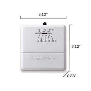 HONEYWELL HOME CT33A1009 Economy Non-Programmable Thermostat - Millivolt Heat Only