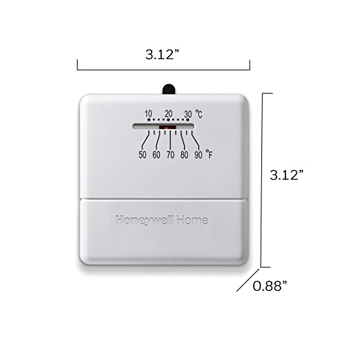 HONEYWELL HOME CT33A1009 Economy Non-Programmable Thermostat - Millivolt Heat Only